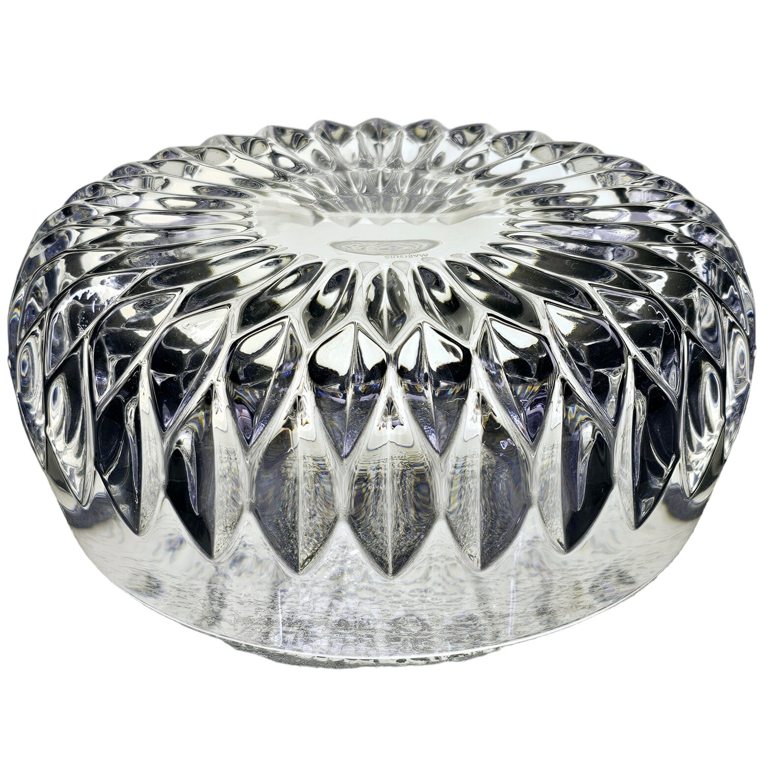 Waterford Crystal Bowl, Marquis Brennan Bowl, Lead Crystal Serving Bowl ...