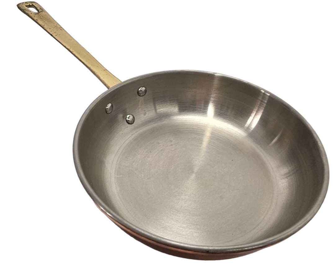 Vintage Copper Pan, Frying Pan, Saute Pan, Metal Handle Pan - Etsy