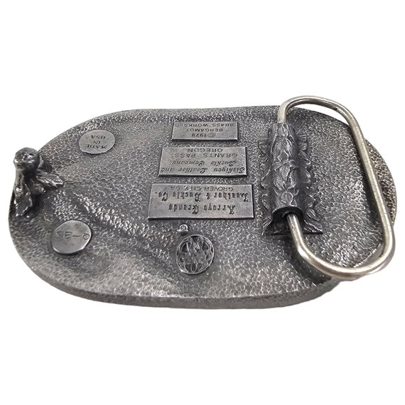 Vintage 1978 Bergamot Pewter Belt Buckle: San Francis… - Gem