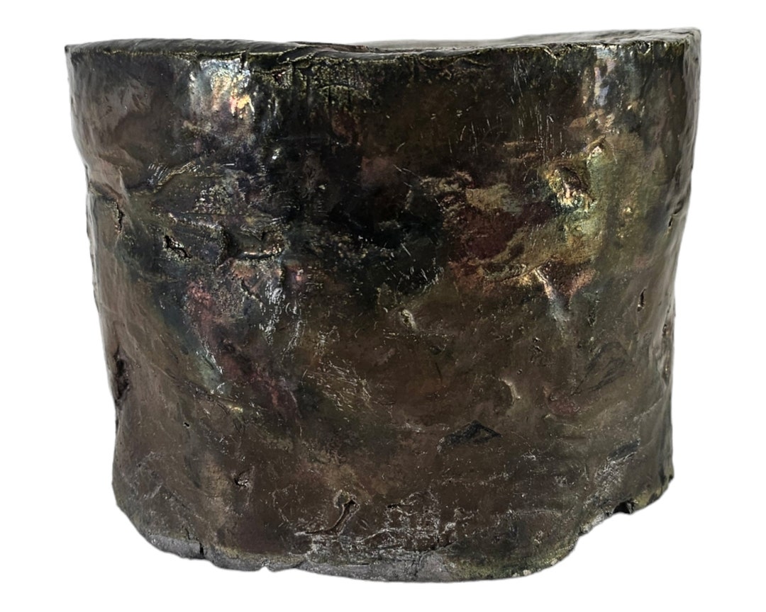 Sherri Cavan Art: Handmade Green Clay Sculpture Base, 5.25" - Etsy