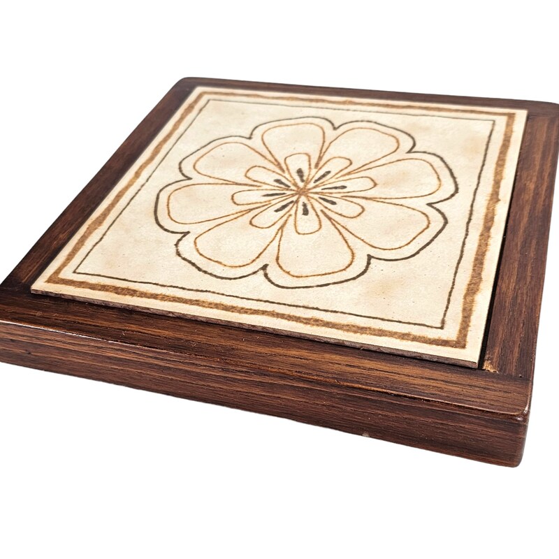 Vintage Tile Trivet - Etsy