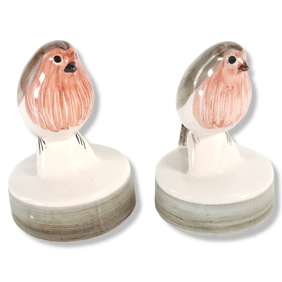 Vintage Rye Pottery Bird Figurine Robin Bird Figure - Etsy