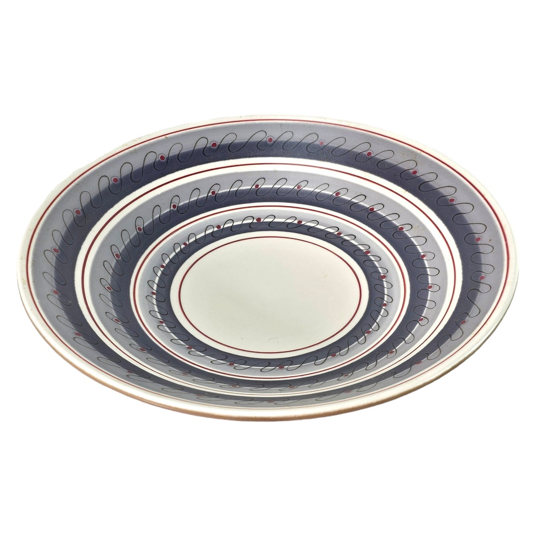 Vintage Poole Pottery Bowl: 1950s Hand-painted England Decor - Etsy