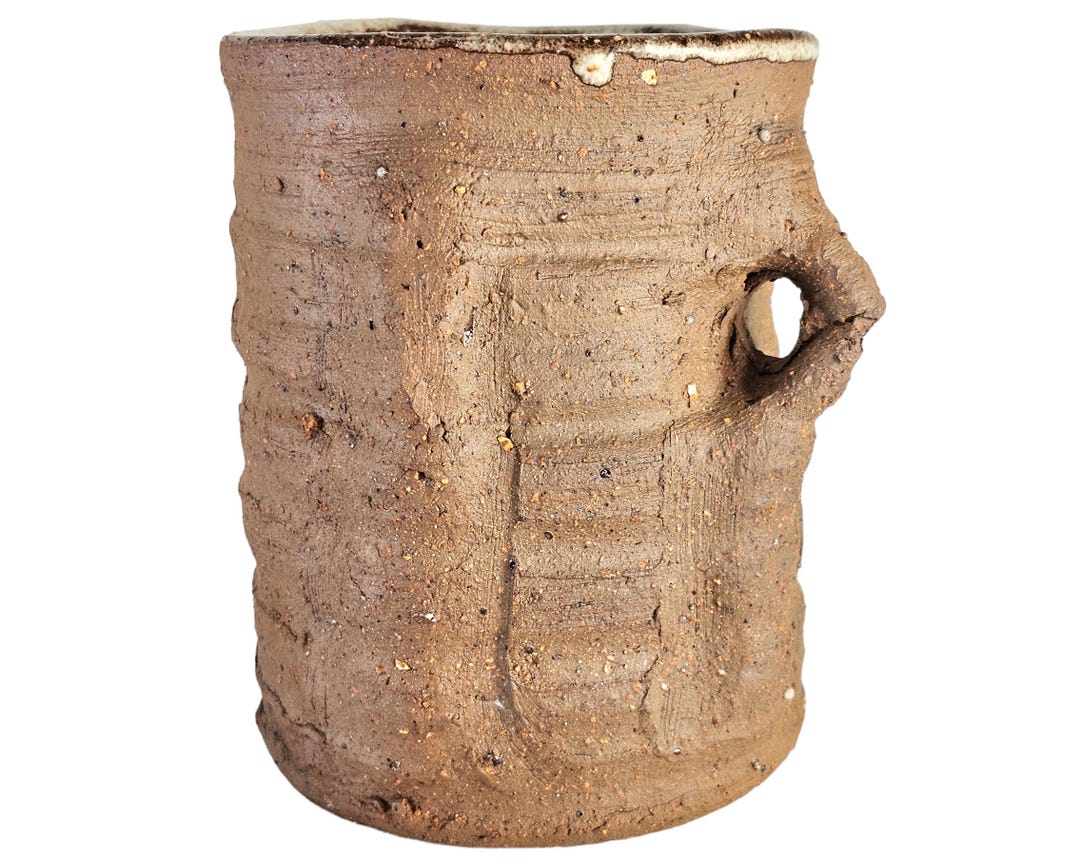 Vintage Joseph Hysong Studio Art Pottery Stoneware Vessel Vase 5.25 ...