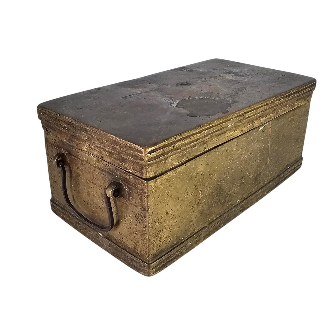 Antique Southeast Asian Filipino Brass Betel Nut Box Hand Crafted Box 7 ...