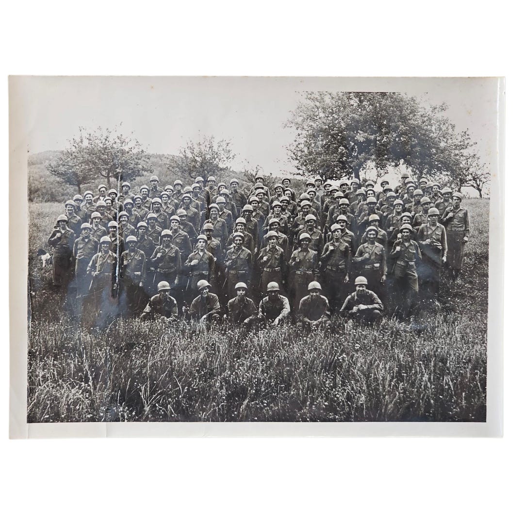 WWII US Army Photo: 528th Field Artillery Battalion, Germany 1945 7" - Etsy