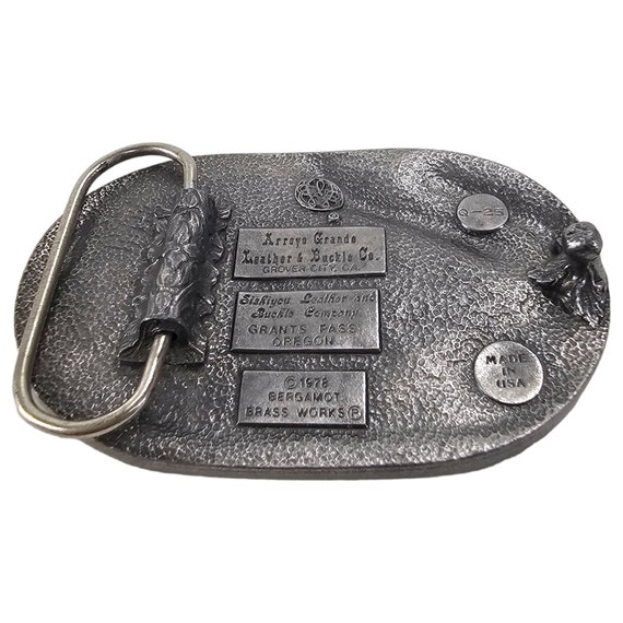 Vintage 1978 Bergamot Pewter Belt Buckle: San Francis… - Gem