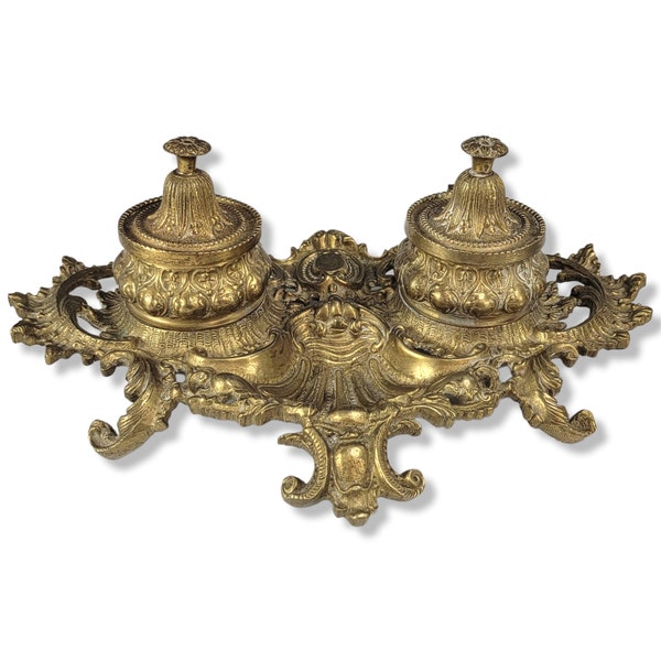 Double Inkwell - Etsy