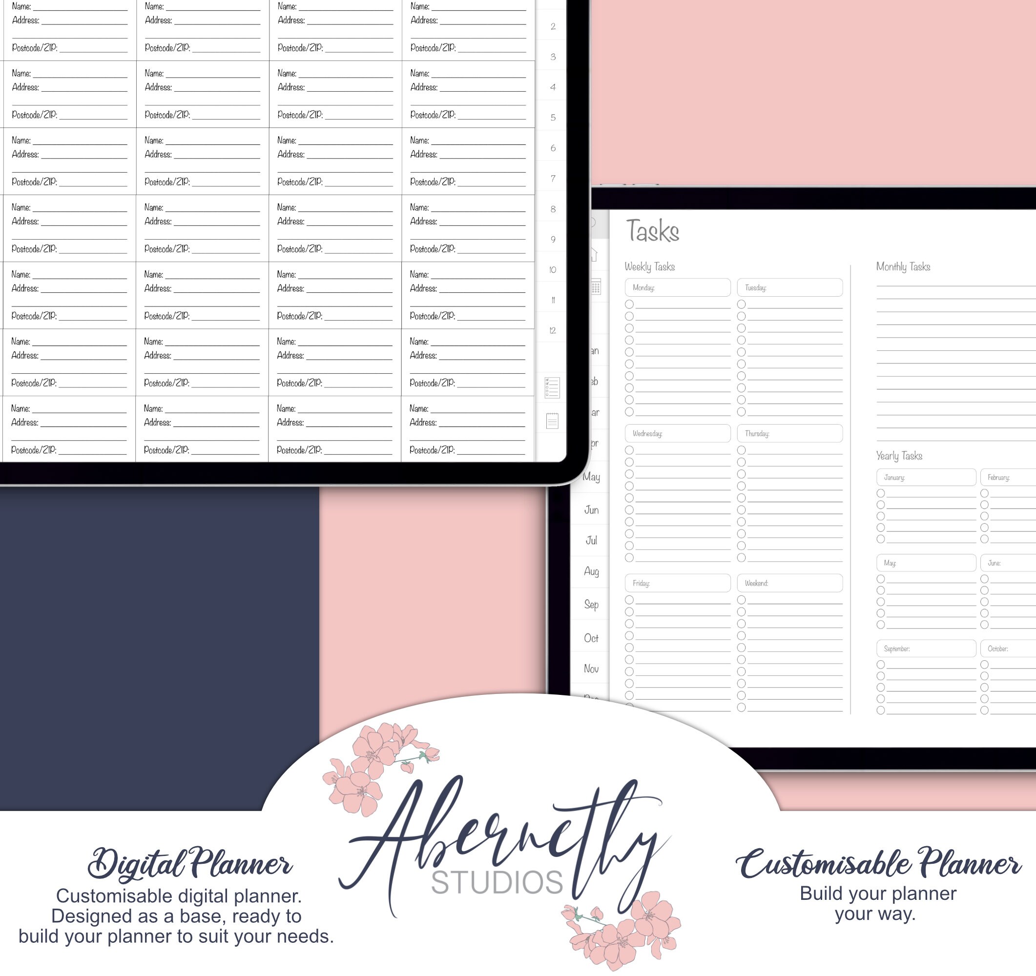 Build Your Own Planner, Planner Dashboard Planner Base Camp ...