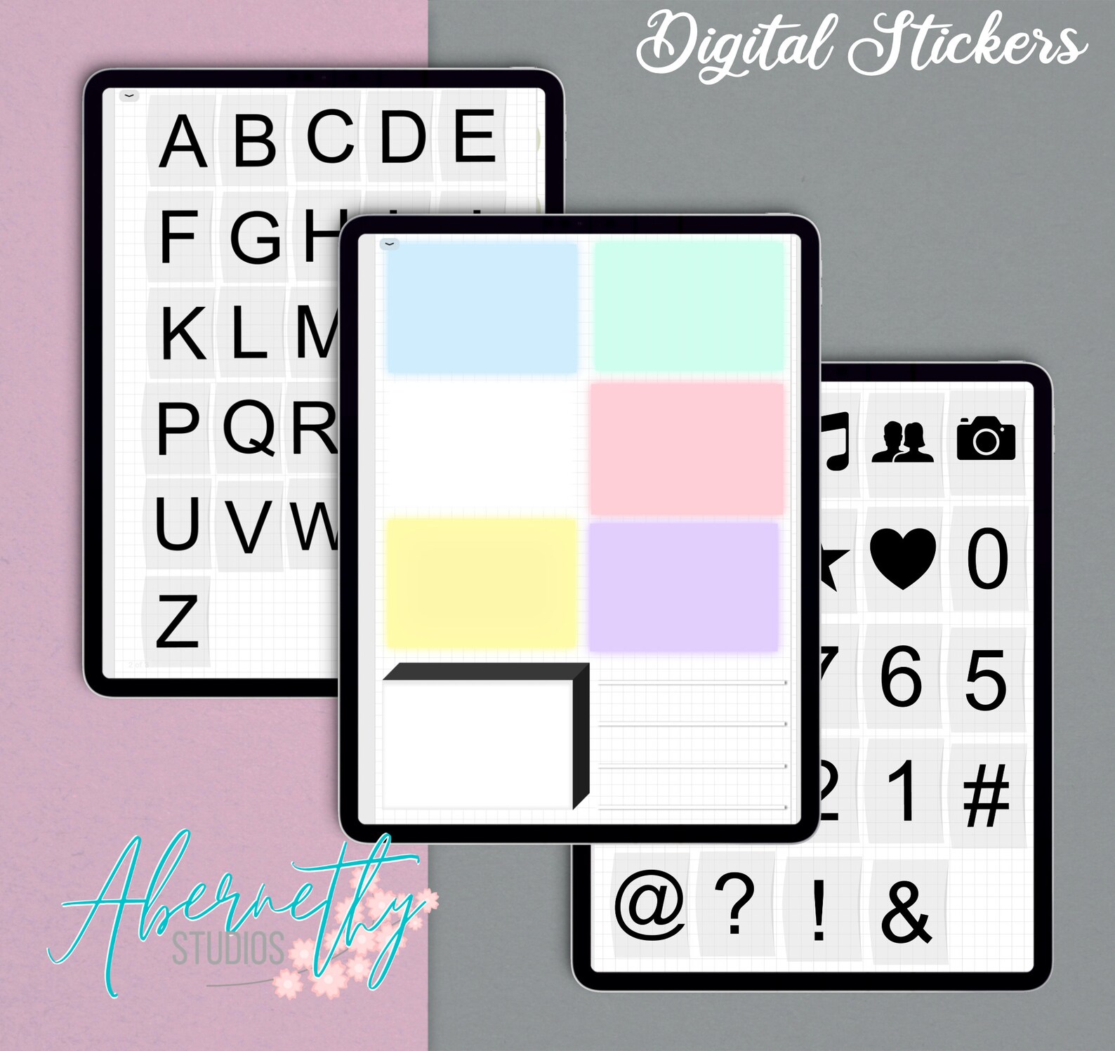 Digital Stickers, Digital Lightbox, Custom Stickers - Etsy