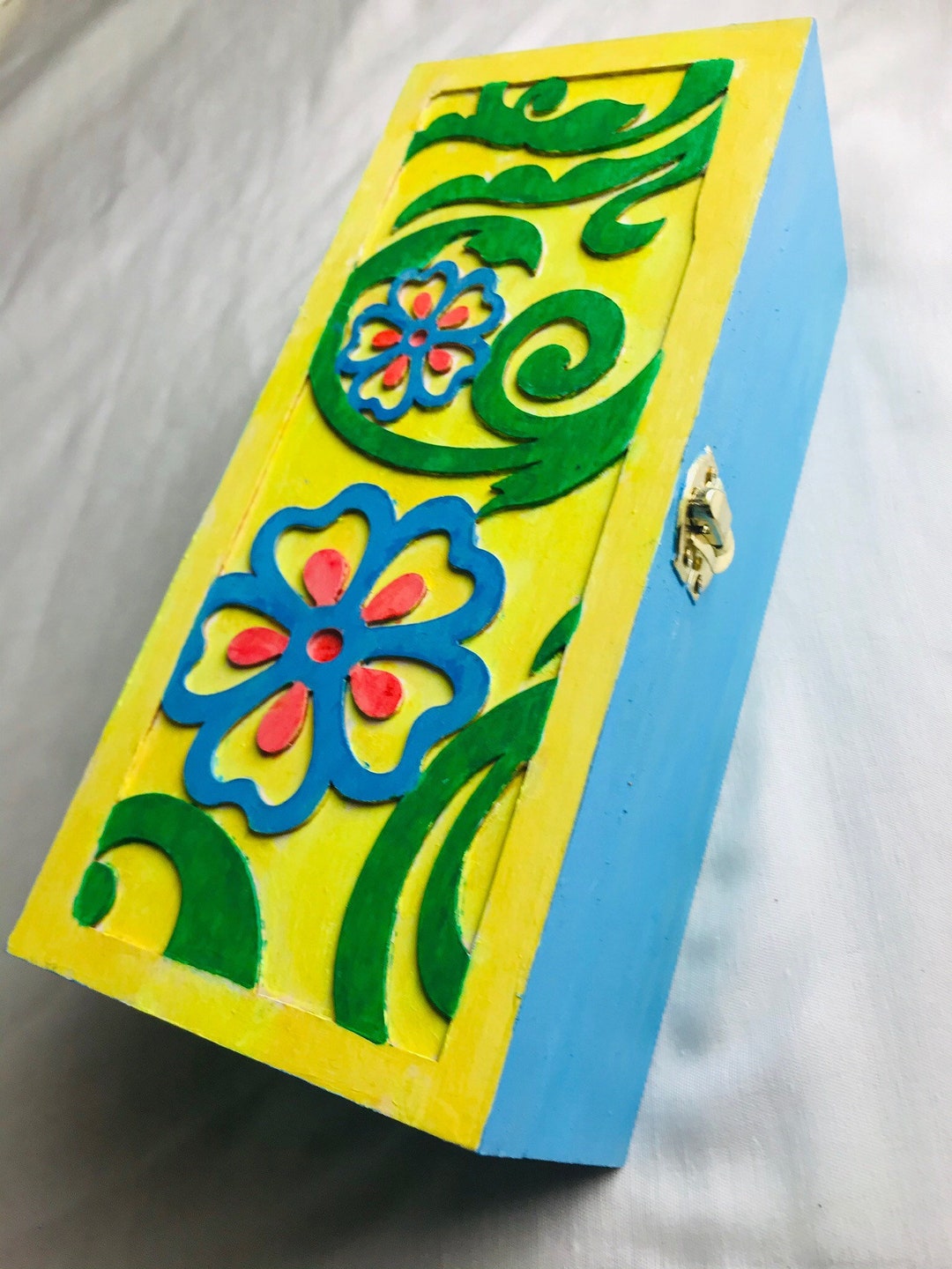 Flower Box, Decorative Flower Box, Jewellery Box, Jewelry Box, Gifts ...