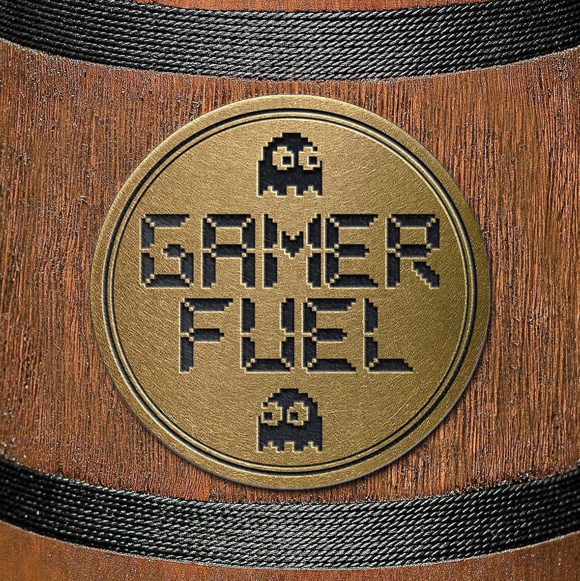 Pac-man Beer Mug Gamer Fuel Wooden Stein Retro Gaming Geek | Etsy