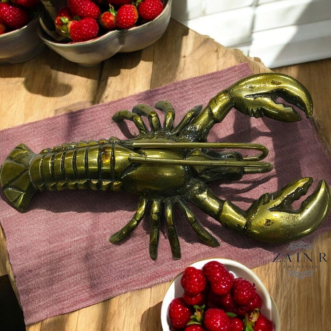 Aluminum Lobster Figurine for Home Decor - Etsy