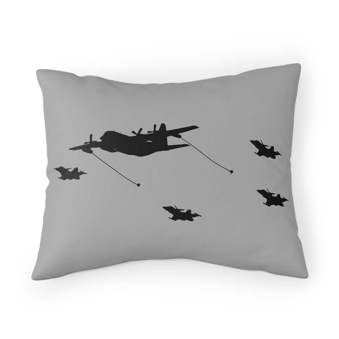 Handmade C-130J Hercules Refueling JAS-39 Gripen Pillow Sham - Etsy