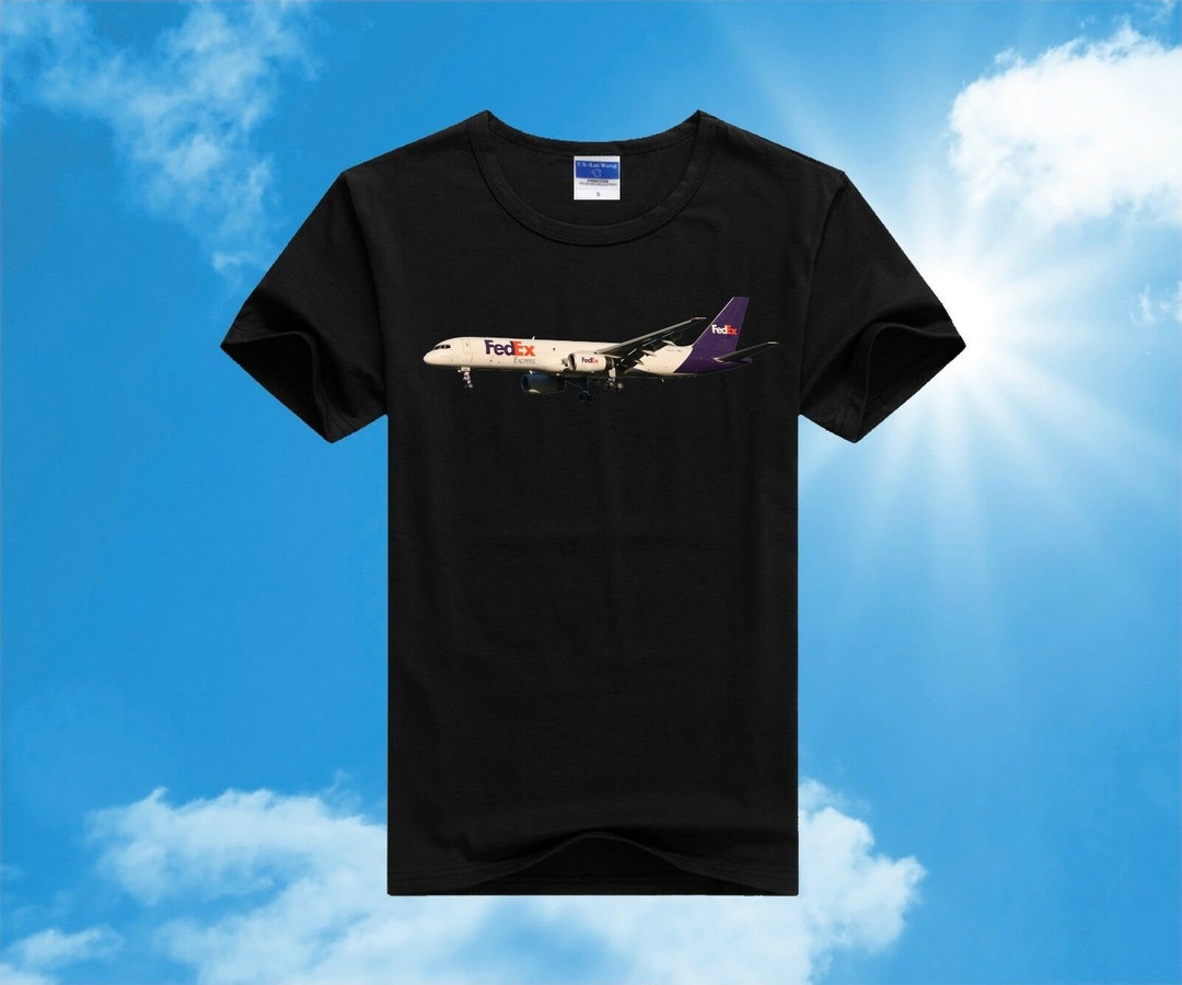 Fedex Boeing 757 Aviation, Airplane T-shirt S,M,L,XL,XXL - Etsy