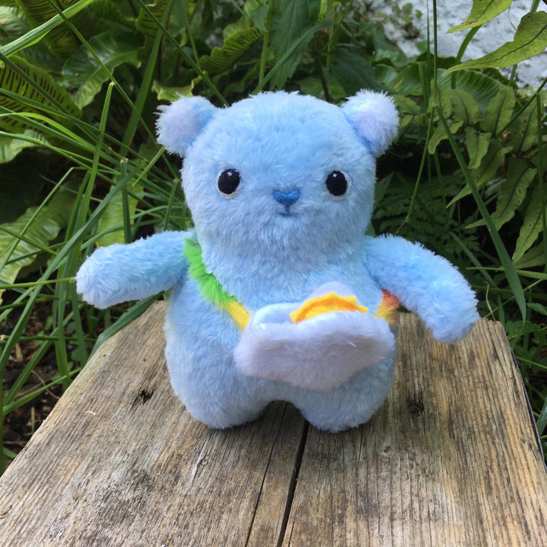 Rainbow Weather Bear Nature Sprite Art Doll Stuffie Plushie Teddy - Etsy