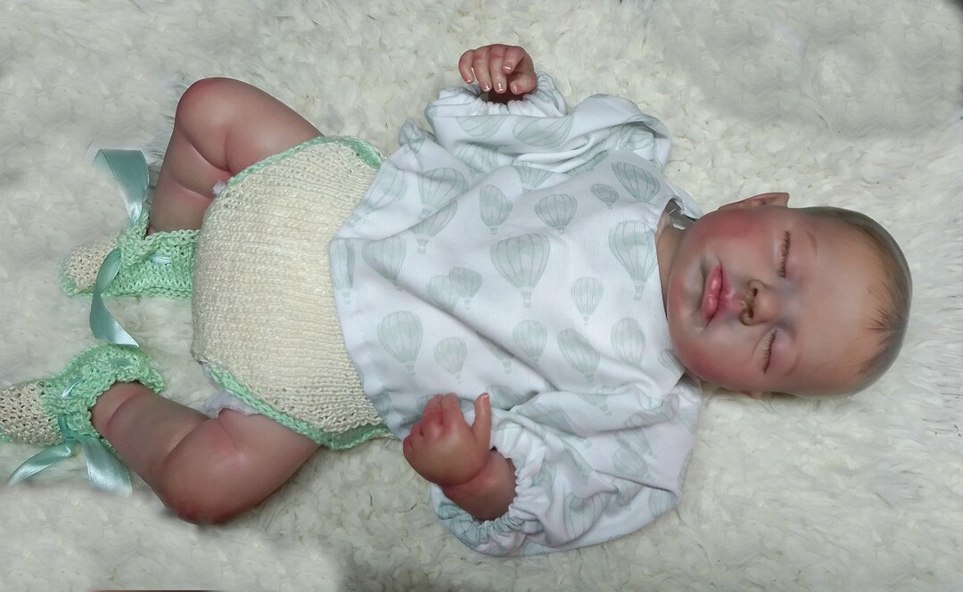 Lou Reborn Doll Lou Sleep Clone Realistic Dolls Like a - Etsy