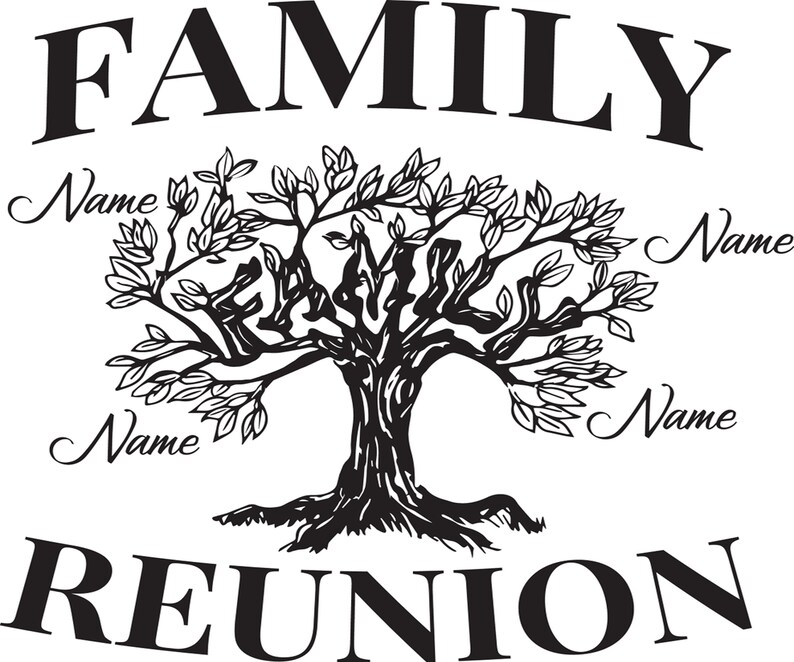 Family Reunion Tree Etsy