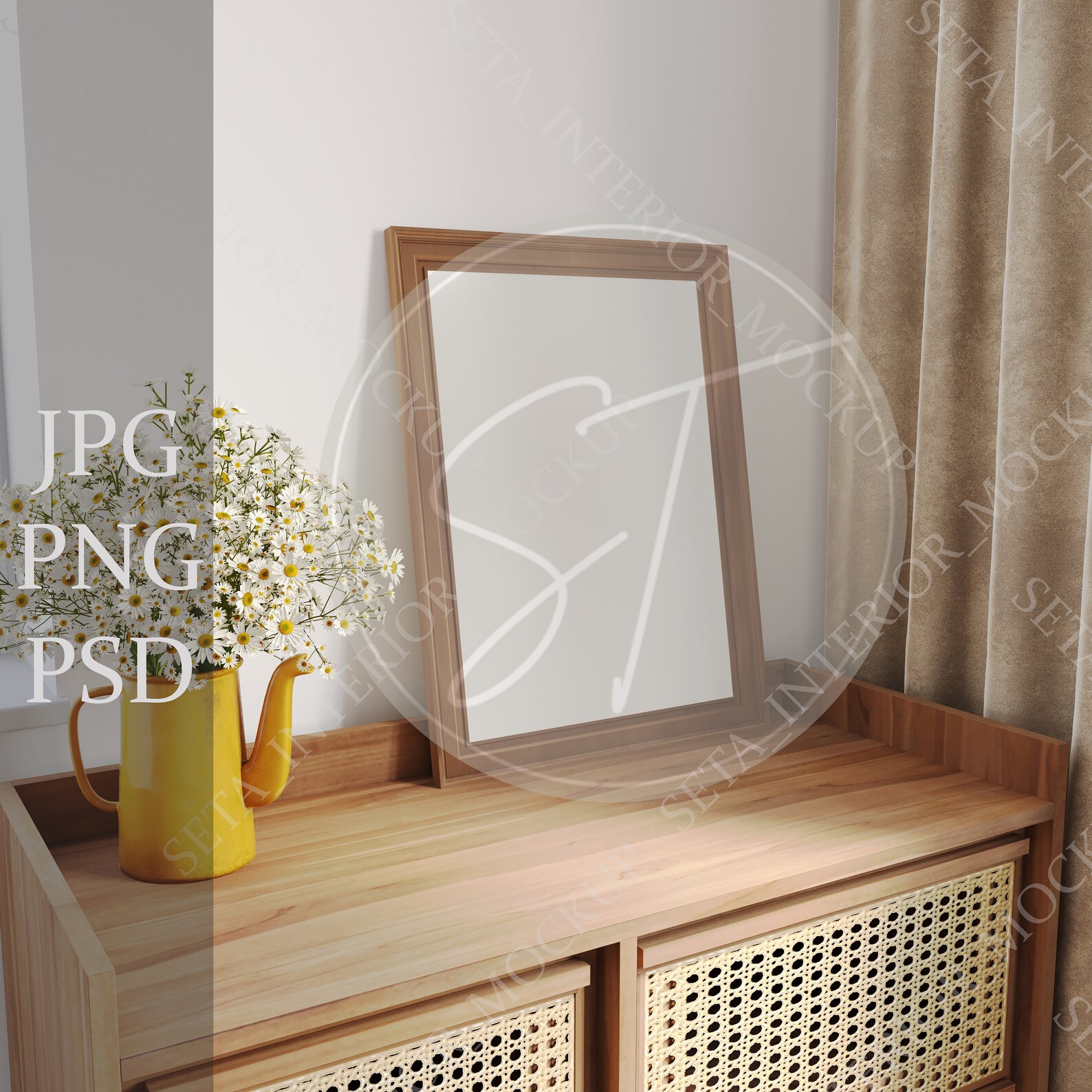Frame Mockup | ISO Mockup A2 | Mockup Frame in Home | Print Frame ...