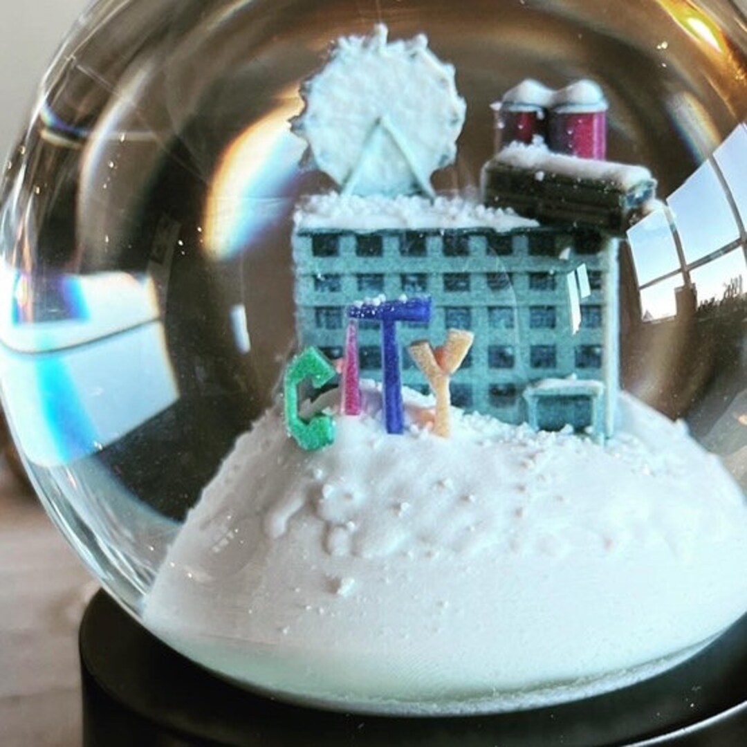 City Museum Snow Globe - Etsy