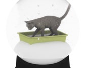 Kitty Litter Snow Globe | The Green Head