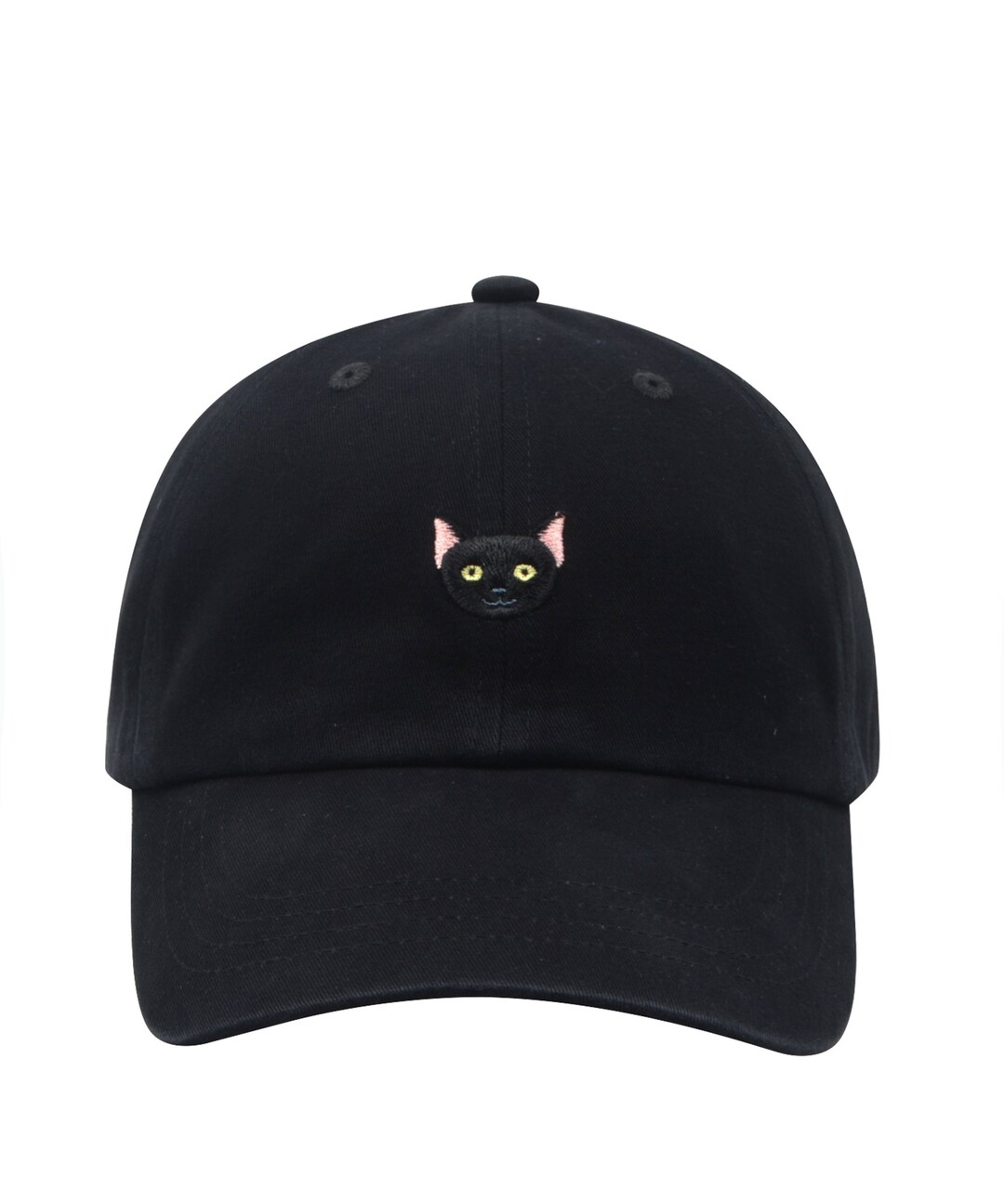 Hatphile Black Cat Dad Hat Ball Cap Perfect Gift for Cat Lovers - Etsy