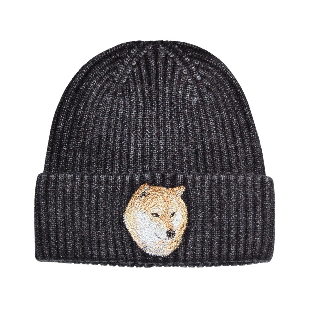Hatphile Shiba Inu Embroidered Ribbed Vintage Washed Beanie - Etsy