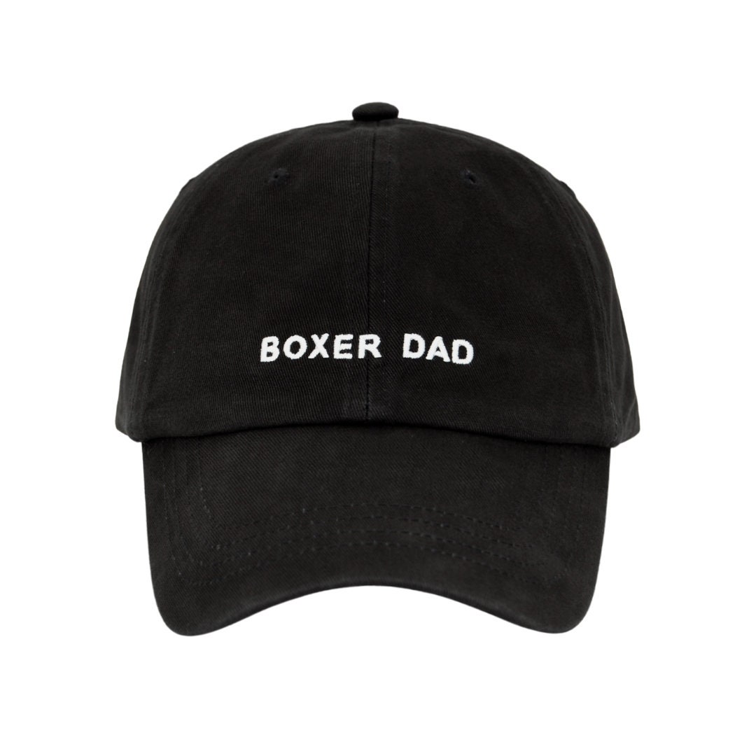 Hatphile: Boxer Mom & Dad Hats for Proud Boxer Parents Embroidered Text ...