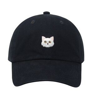 Hatphile Pre-washed Soft Cat Embroidery Ball Cap Perfect Gift | Etsy