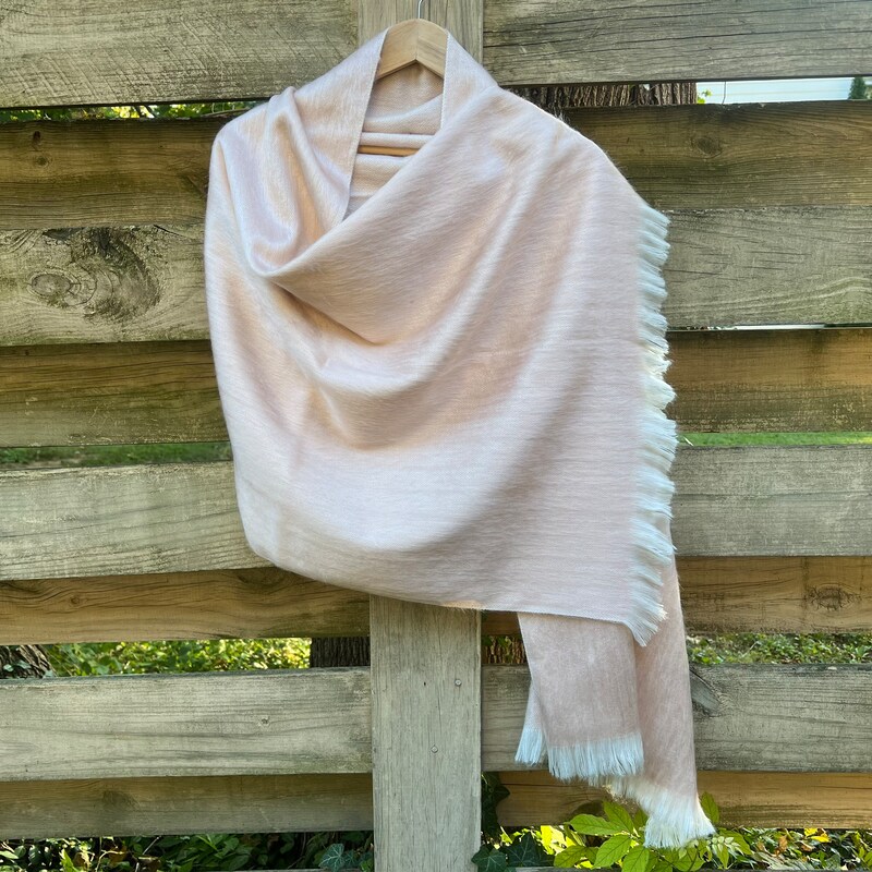 Pink Evening Shawl Blush - Etsy