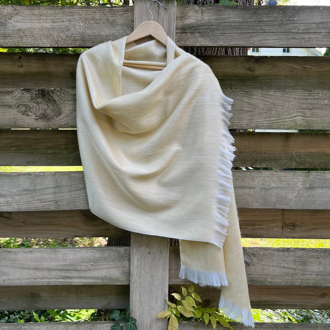 Alpaca Shawl Gold Champagne - Etsy