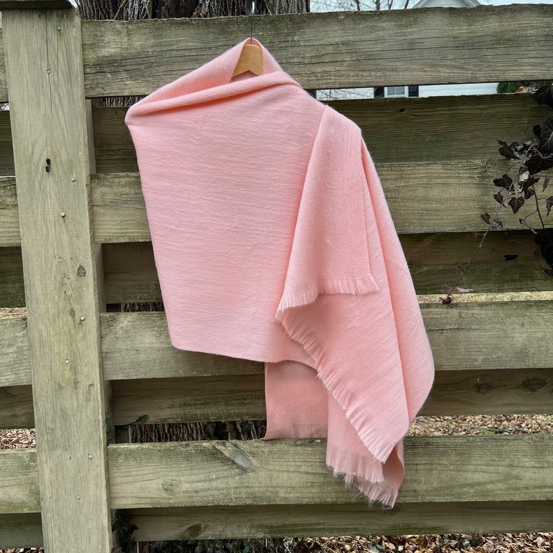 Pink Shawl - Etsy