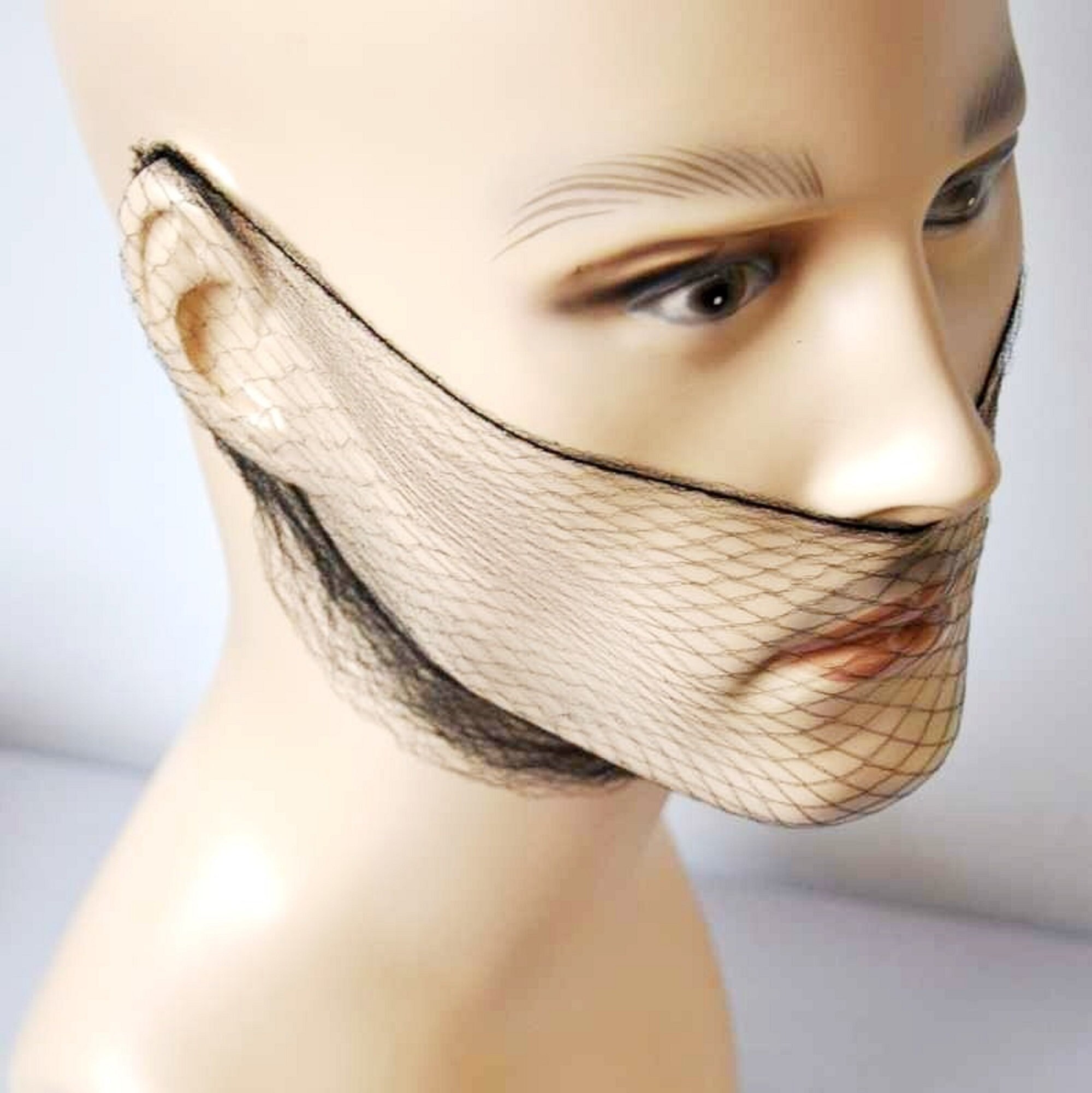 Hairnet Fine Soft Elastic Hair Net Mesh Beard Fishnet Bun - Etsy
