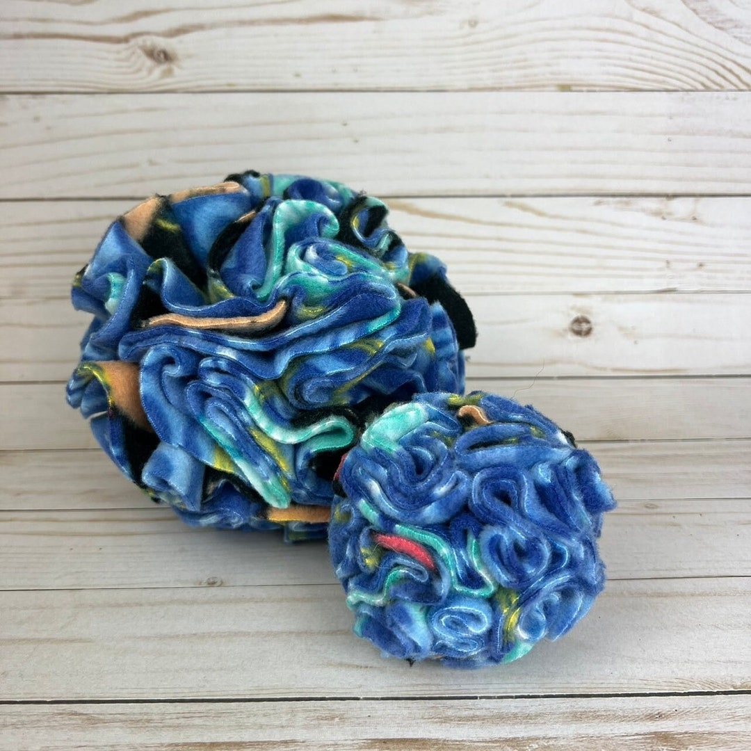 Snuffle Ball Treat Dispenser Treat Ball Canine Enrichment - Etsy