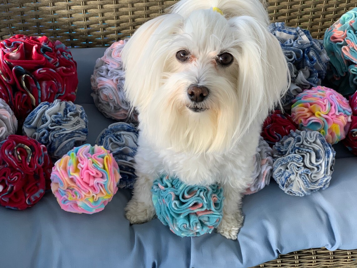 Snuffle Ball Treat Dispenser Treat Ball Canine Enrichment | Etsy