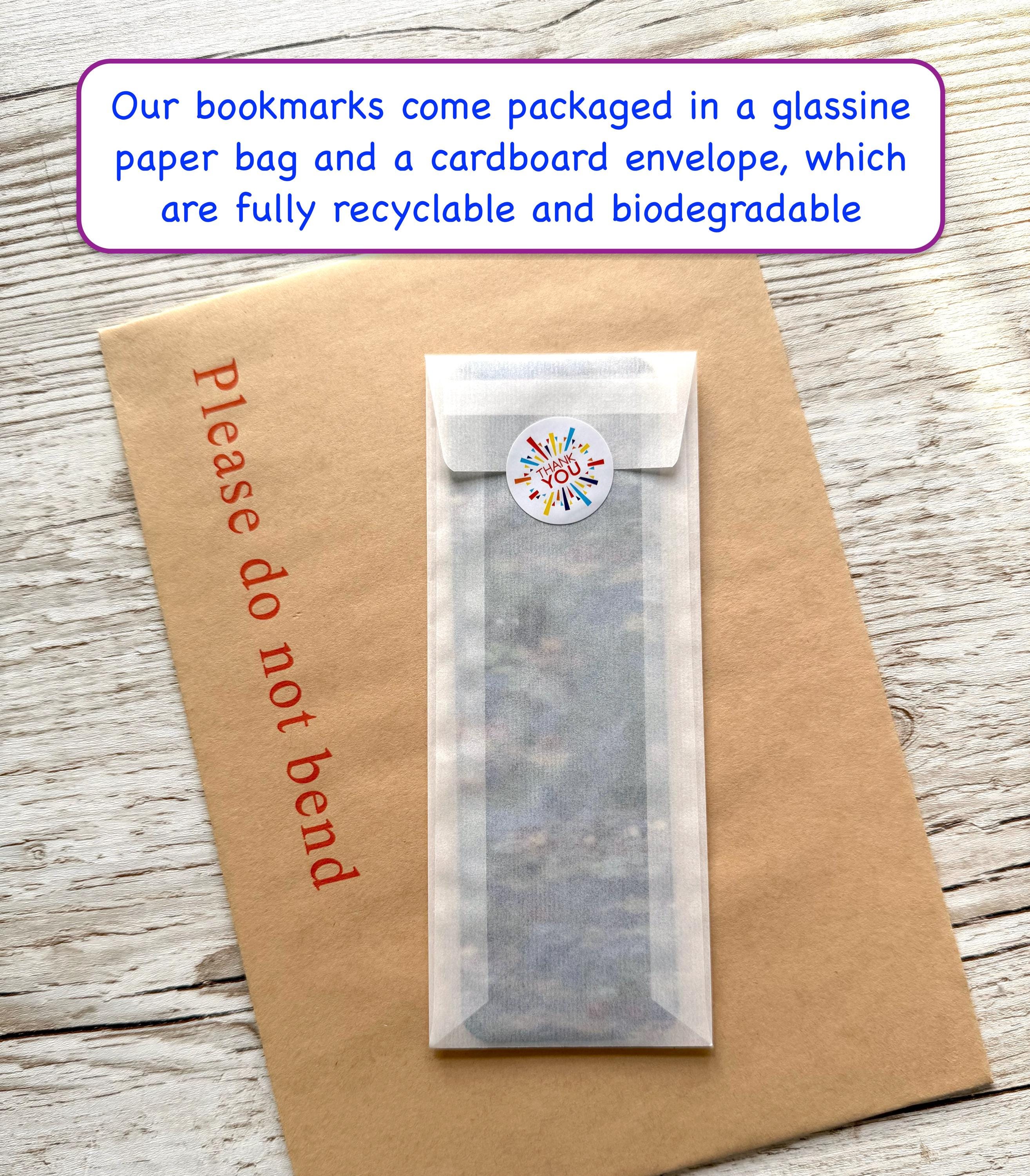 Rainbow Dragon Scale Bookmark, Double-sided, Laminated, Unique ...