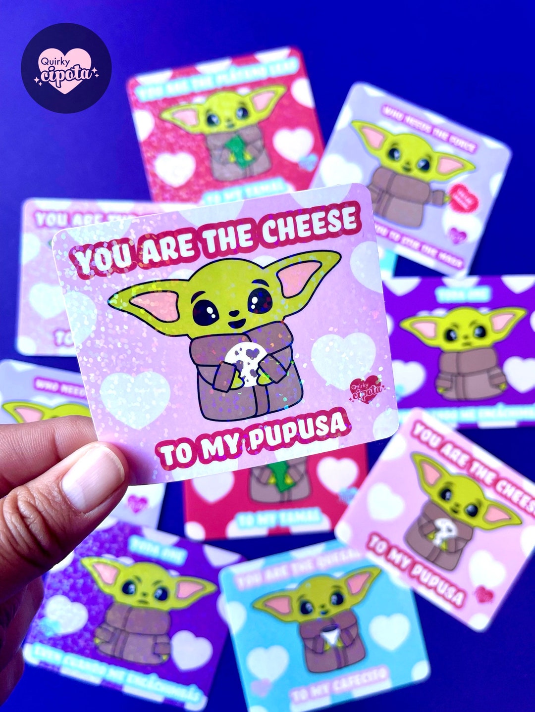 Cheese to My Pupusa Sticker El Salvador Sticker Central American ...