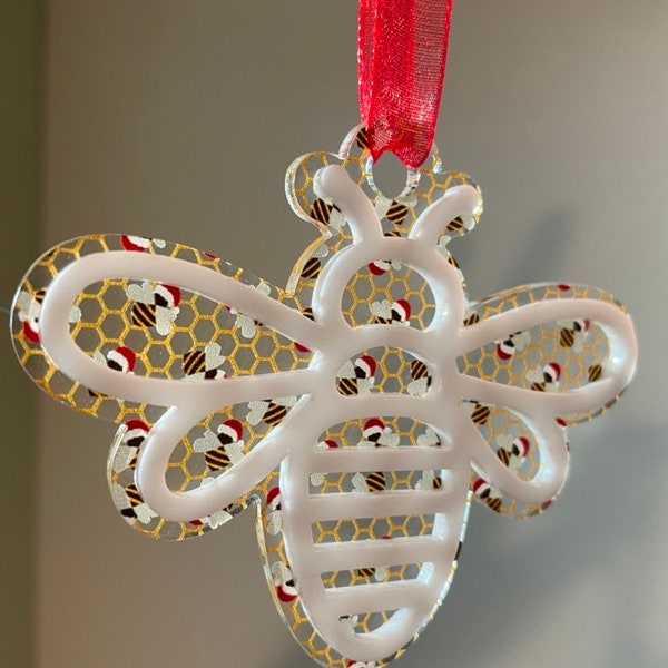 Bee Ornament - Etsy