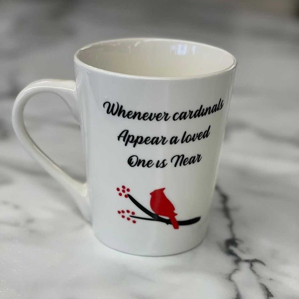 Cardinal Coffee Cup - Etsy