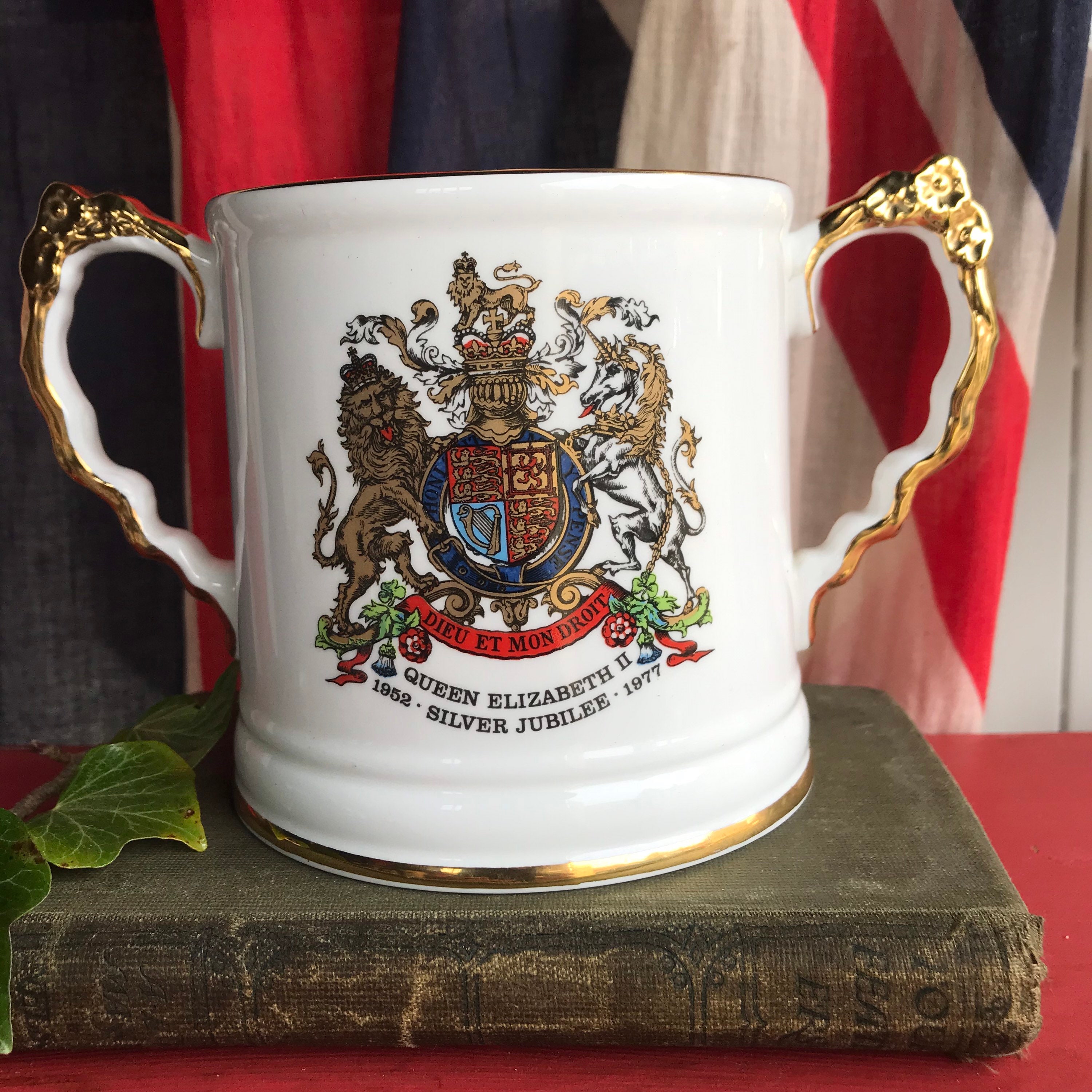 Fabulous Twin Handled Royal Stafford Bone China Tankard | Etsy