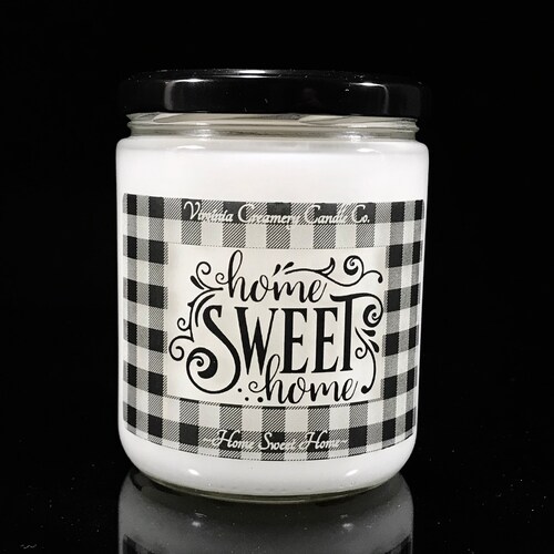 Black & White Buffalo Check Personalized Waffle Weave Kitchen - Etsy