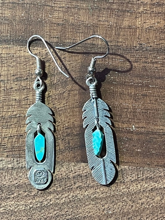Native american feather sterling - Gem