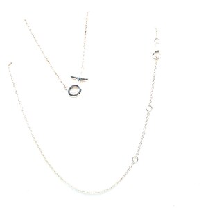 Sterling Silver XO Necklace - Etsy