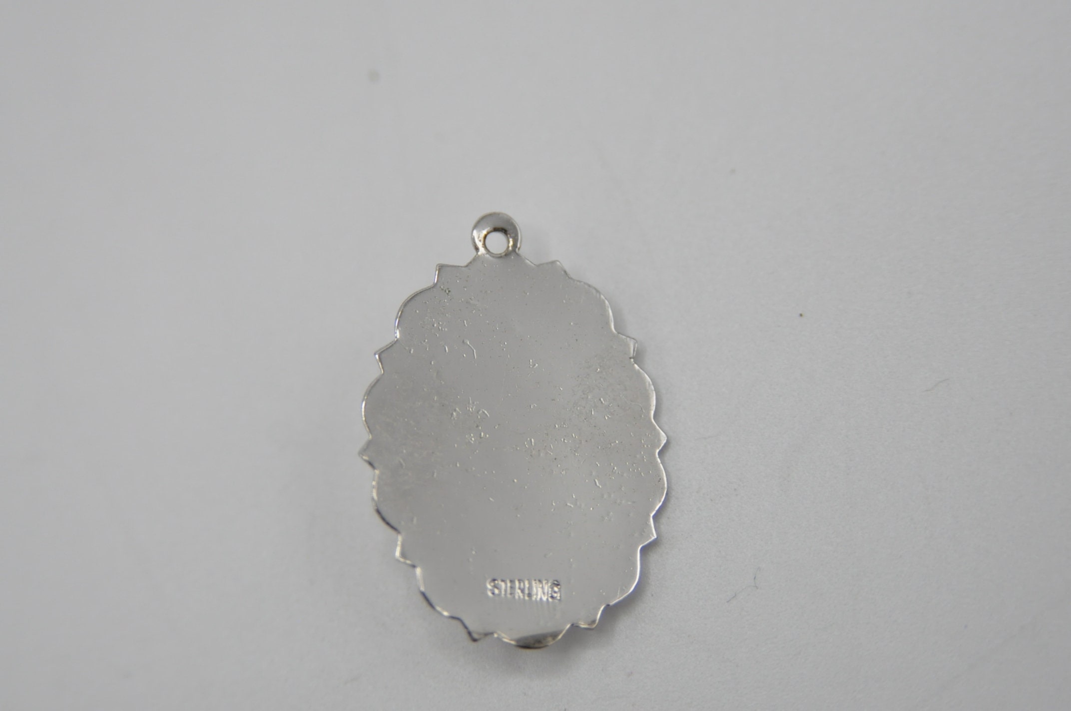 Sterling Silver and Sapphire Graduation Charm 408 - Etsy