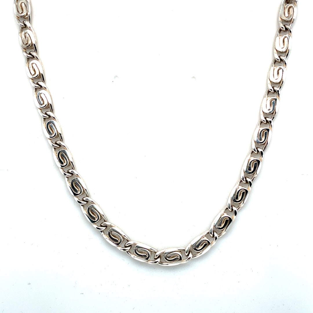 Sterling Silver Lumachina Chain - Etsy