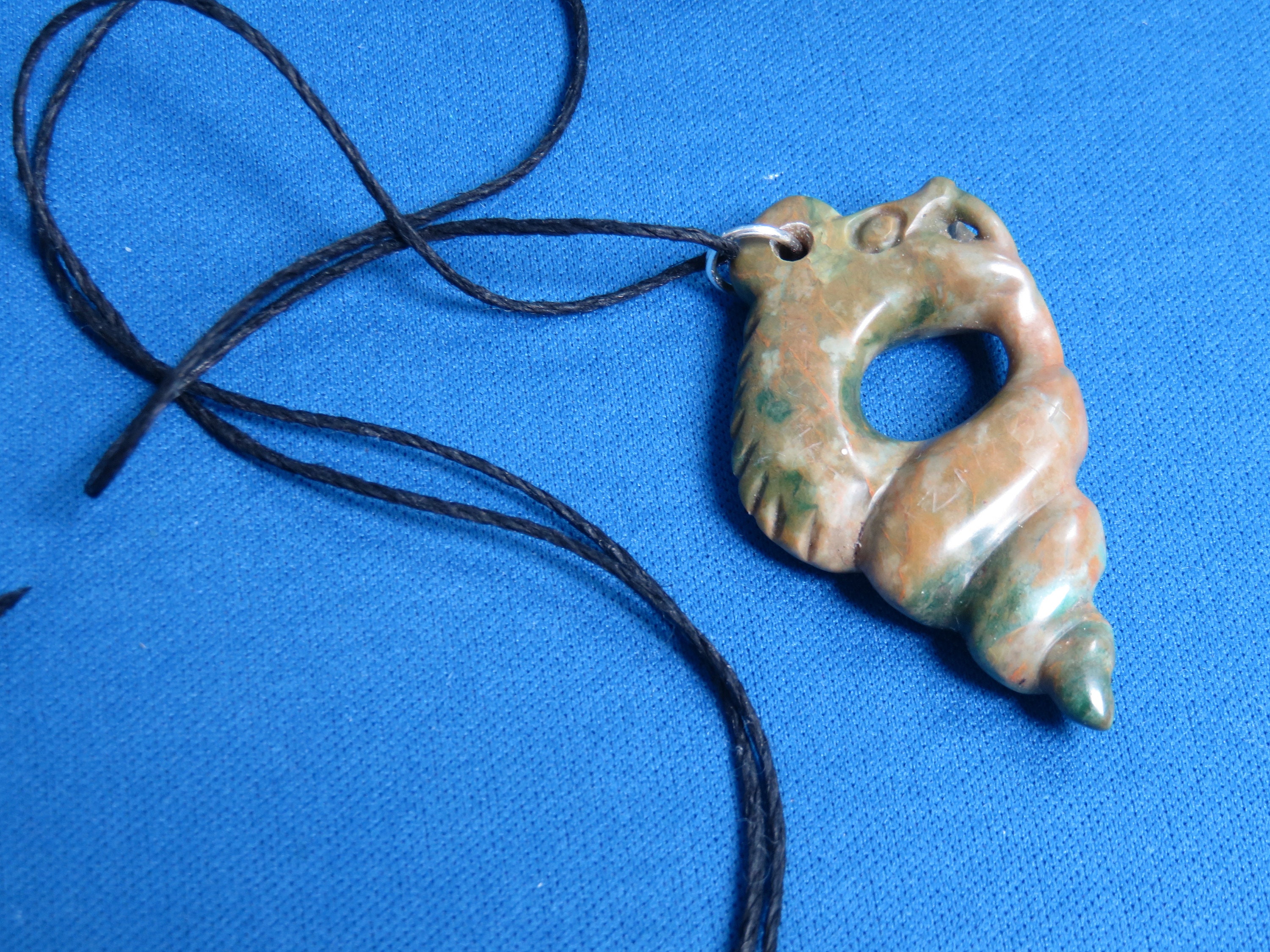 African Art Ethnic Jewelry Shona Stone Carving Verdite "nyaminyami ...