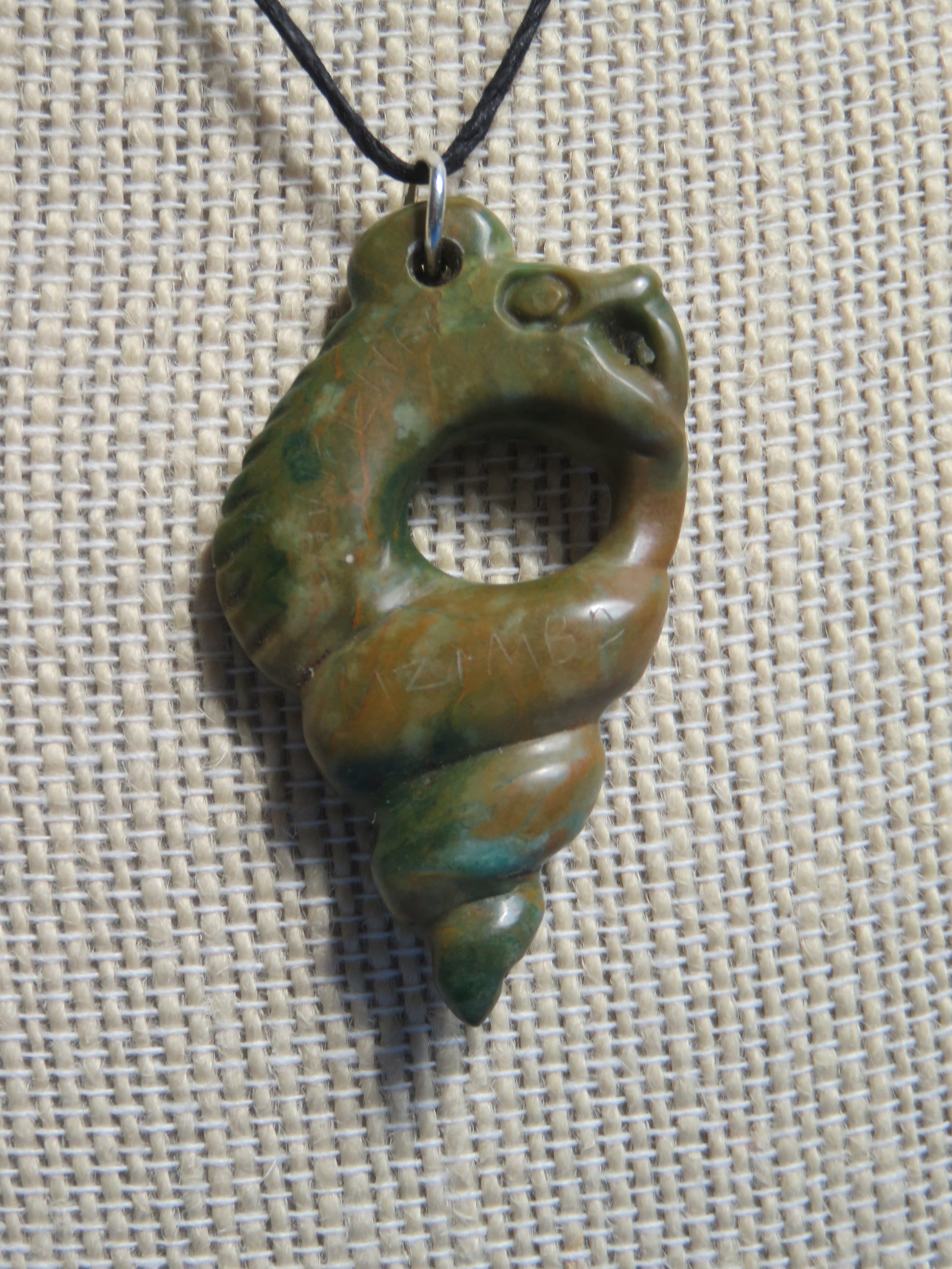 African Art Ethnic Jewelry Shona Stone Carving Verdite nyaminyami ...