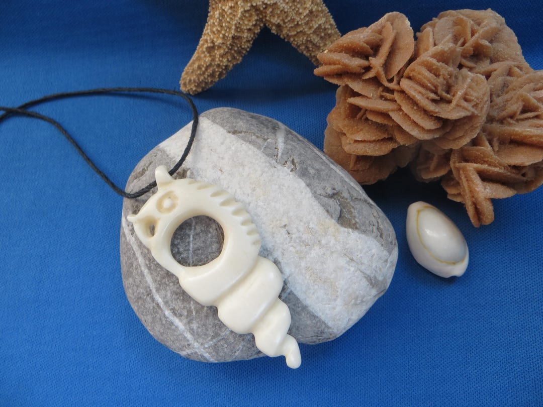 ZIMBABWE African Art Ethnic Jewelry Shona Carving BONE nyaminyami ...