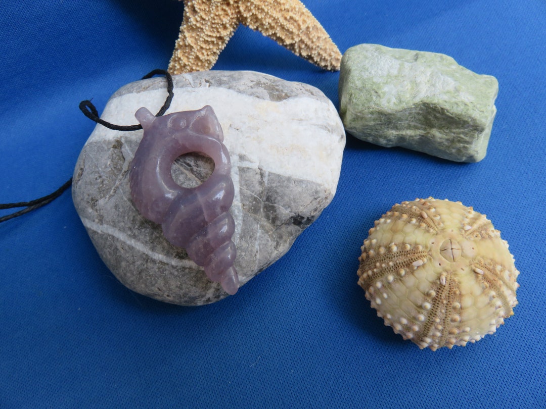 African Art Ethnic Jewelry Shona Stone Carving LEPIDOLITE "nyaminyami ...