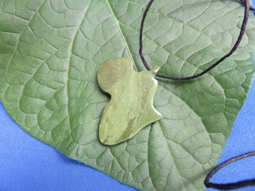 African Art Ethnic Jewelry Shona Carving Pendant Necklace TRIBAL ...